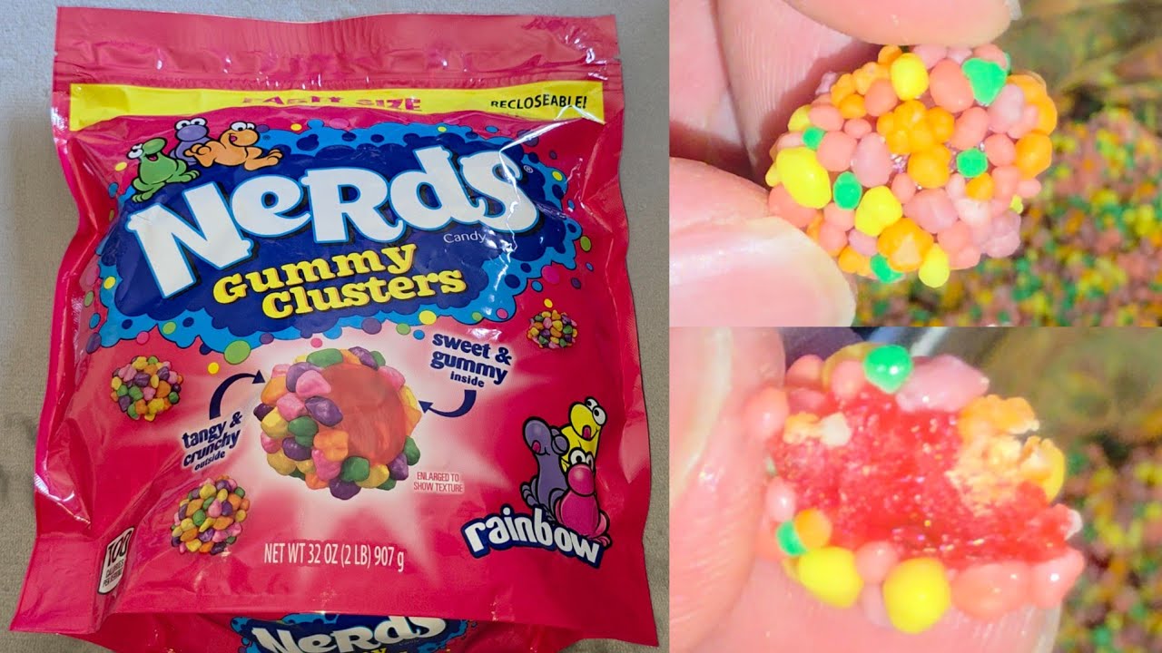 Costco Item Review Party Size Nerds Gummy Clusters Tangy & Crunchy Sweet & Gummy Taste Test