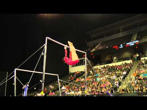 Delanie Harkness – Bars – Gymnastics Coaching.com