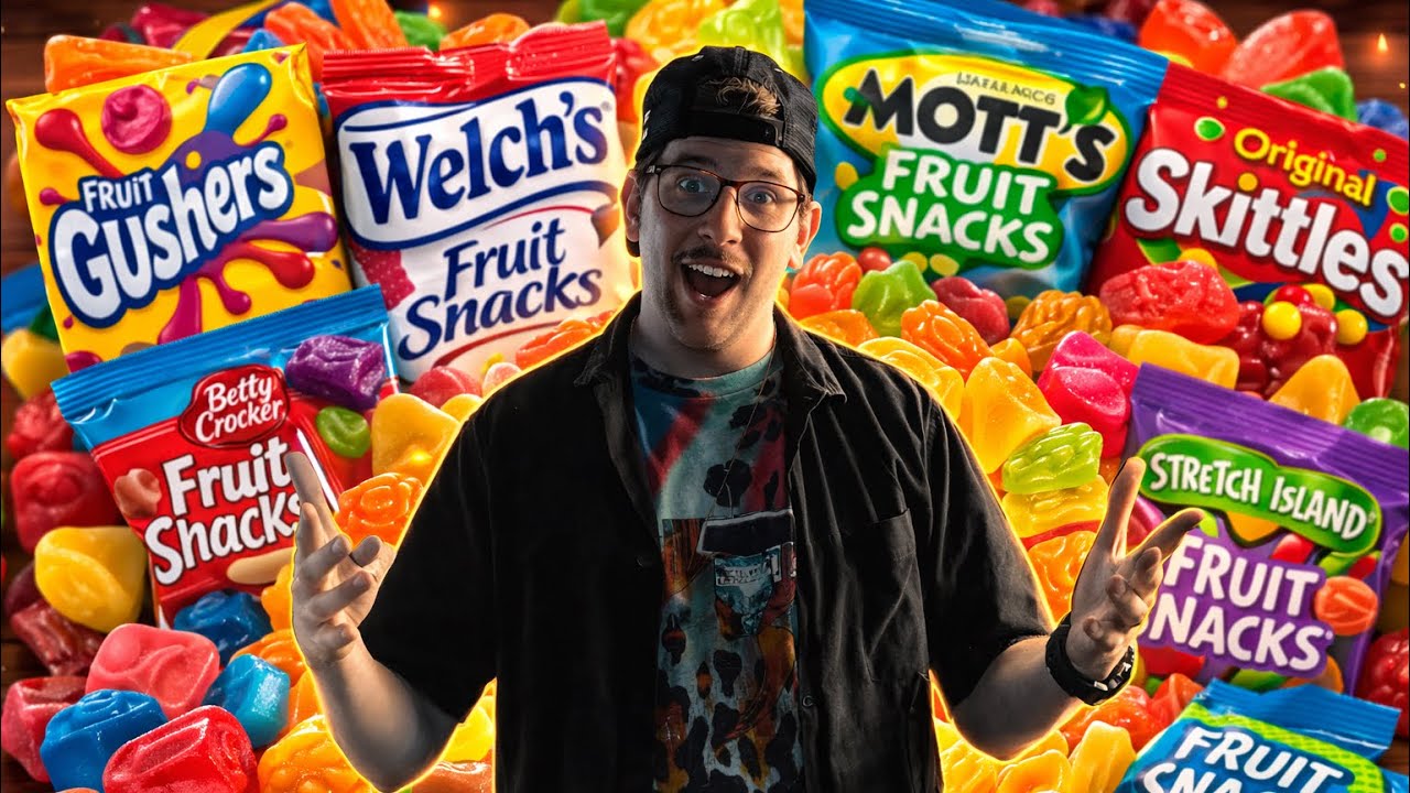The Evolution of Fruit Snacks From A Hollywood Production Assistant (Ranking the Best Ones!)