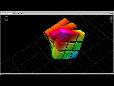 Rubik's Cube 3D Vision with LMI3D Gocator