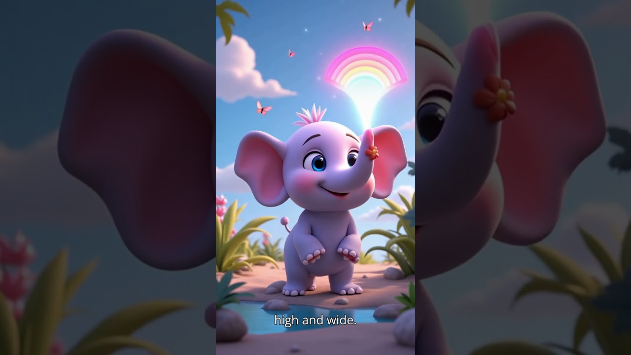 Baby Elephant in the Leaves 🌿Elephant Song for Kids |Guess Who is Next Series ✨3D Animated Kids Song