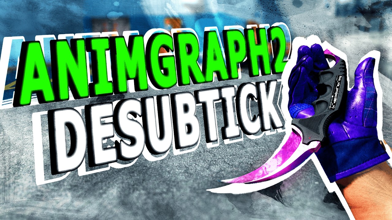 New CS2 Animgraph2 DE-SUBTICK CONFIG (INSANE MOVEMENT)