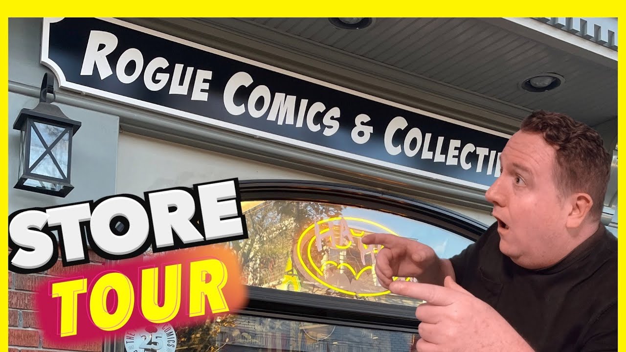 What I found at ROGUE COMICS | Cranford, New Jersey | Comic Shop Tour, 2022