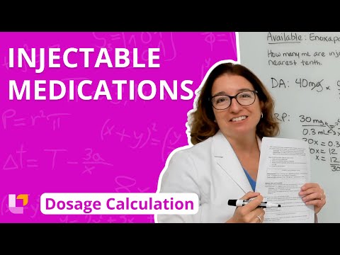 Injectable Medications - Dosage Calculation for Nursing Students | @LevelUpRN
