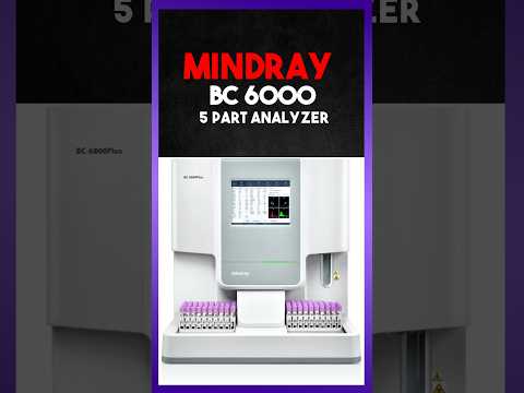 Mindray BC 6000 | 5 Part Hematology Analyzer