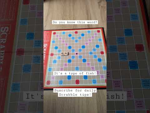 Do you know this Scrabble word?