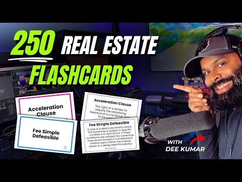 Learn Real Estate Vocabulary in 1 Hour (Top Exam Terms & Definitions)