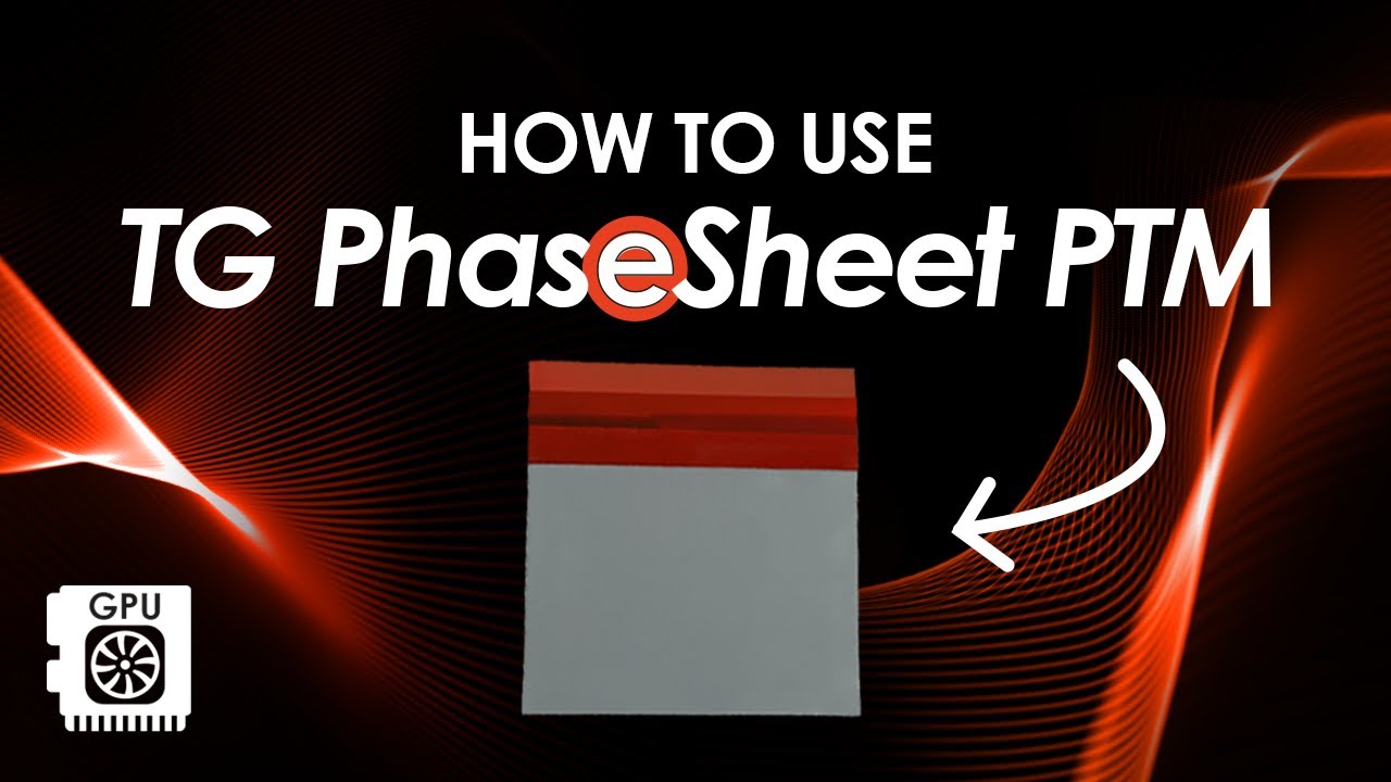 How to apply Thermal Grizzly PhaseSheet PTM on GPU? - Step by Step Guide I Apply Right!