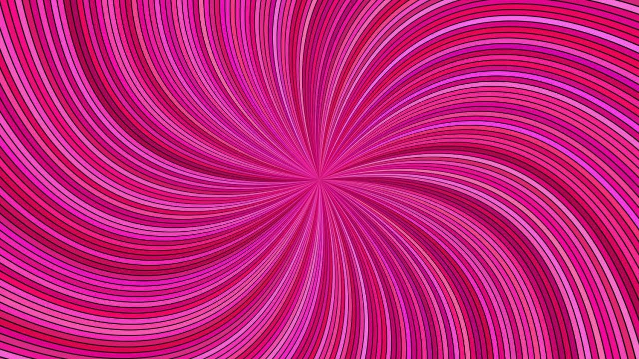Free Vector Background: Pink Psychedelic Swirl Background