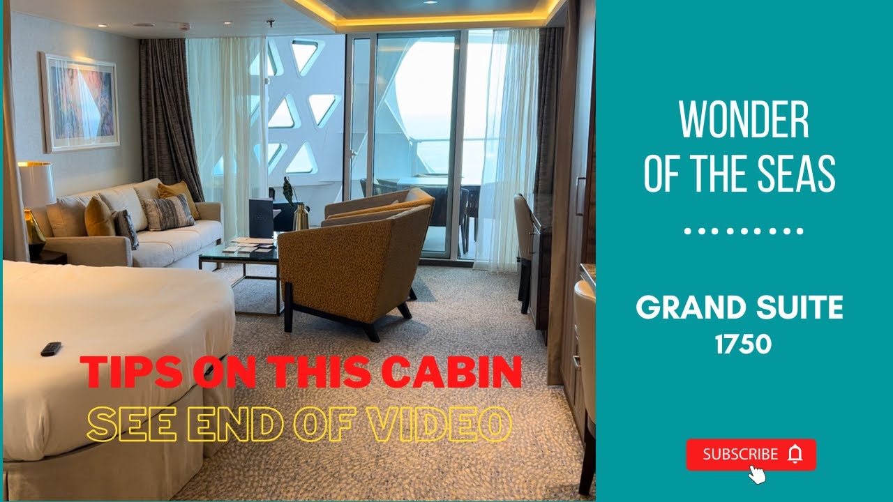 Cabin 1750 - Grand Suite - 1 Bedroom - Wonder of the Seas