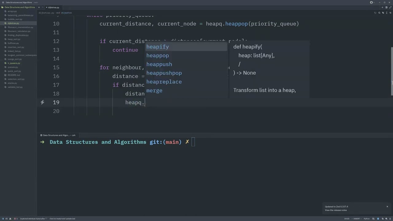 Dijkstra's Algorithm - A step by step analysis, with sample Python code - Part 2