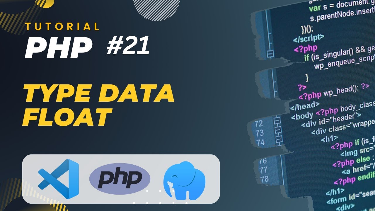 PHP TUTORIAL #21 TYPE DATA FLOAT