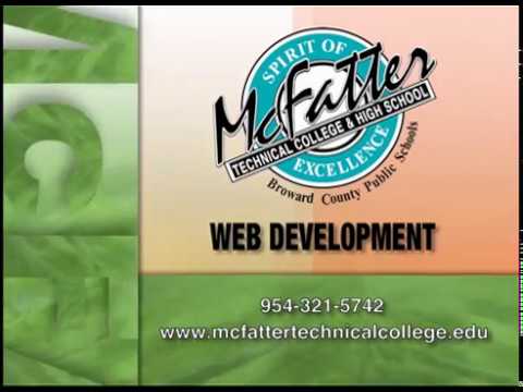 Web Development program at McFatter Technical College