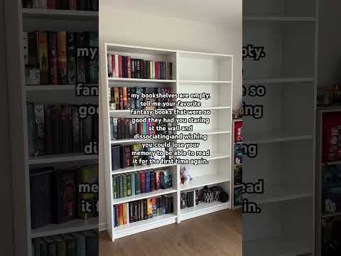 Help me fill my bookshelves with the best fantasy books out there! #fantasybookrecs #fantasybooks