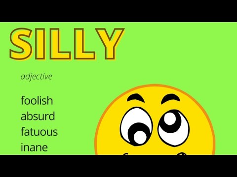 Synonyms for Silly#Avoid saying "Silly"#daily used English#viral#spoken#vocabulary#English tutorial