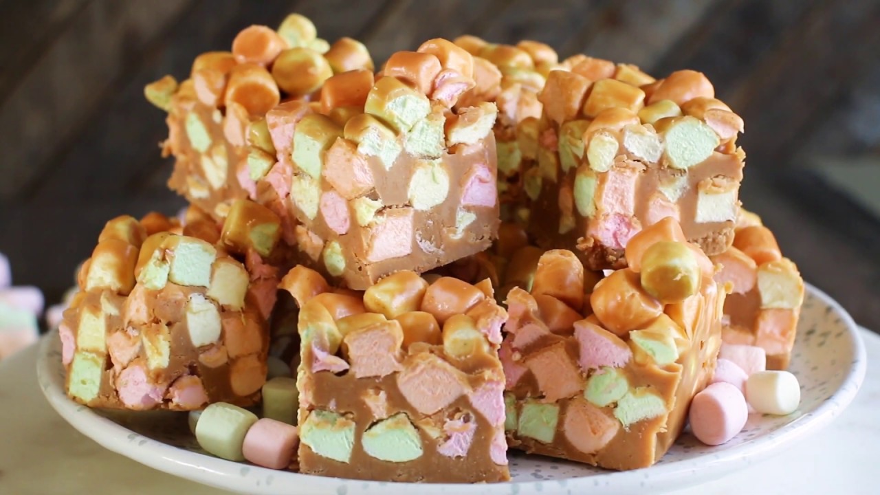 Peanut Butter Marshmallow Squares {Butterscotch Confetti}