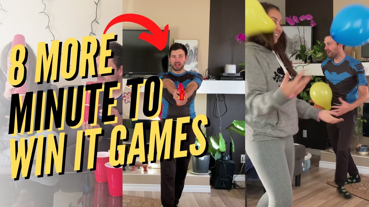 More How To Play Minute To Win It Games | DIY Games To Play At Home Tutorial