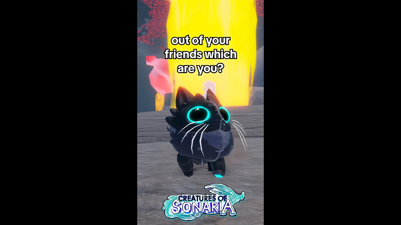 Out of your friends which are you? 🤨 Creatures of Sonaria #shorts