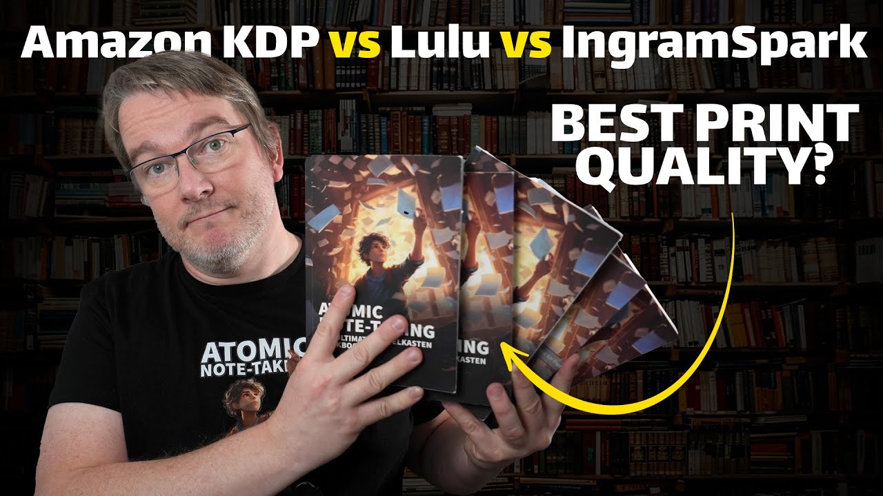 Comparing Print Quality: Amazon, Lulu, and IngramSpark for Self ...