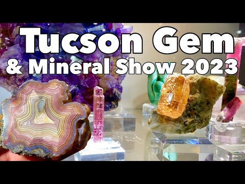 Tucson Gem & Mineral Show 2023 Main Event! w/ Black Opal Direct, Agates, Minerals, & Crystals part1