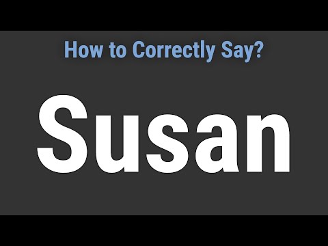 How to Pronounce Name Susan (Correctly!)