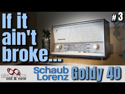 Final Goldy 40 Restoration: AM/FM Radio Sections Reborn & Cabinet Challenges - Part 3 #pcbway#