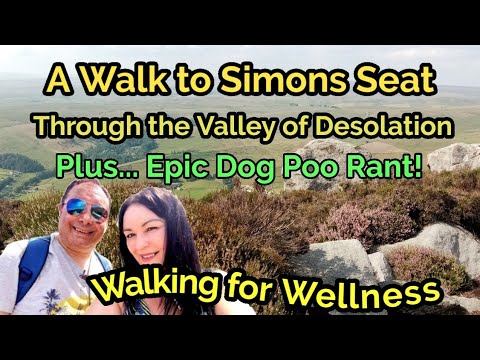 A Walk through the Valley of Desolation to Simons Seat #yorkshire #ellofawalk #boltonabbey #walking