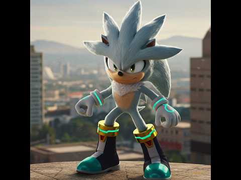 ⏳ An Unexpected Visitor from the Future, Silver, Arrives in Sonic & Shadow's World!#sonic #4k #edit