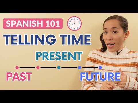 How to Tell Time in Spanish - In Every Tense!