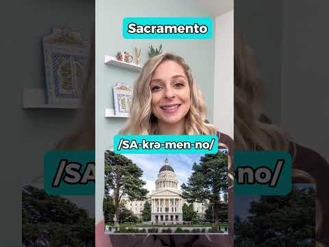 ☀️ How to Pronounce Los Angeles, Sacramento, San Jose, etc. #learnenglish #pronunciation