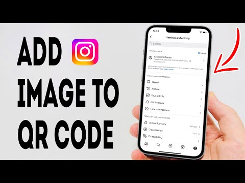 How To Add Image To QR Code In Instagram - Full Guide