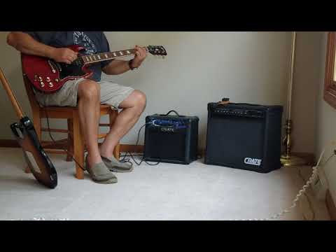 Gibson SG thu Crate XT15R