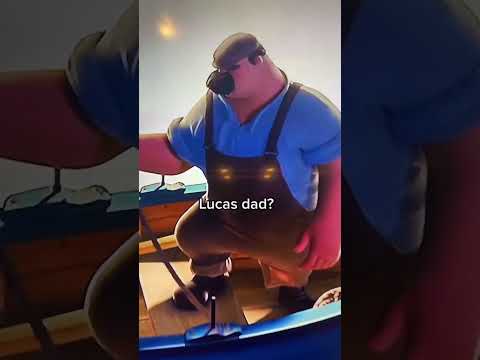 Am I crazy? Cause I SWEAR that looks like Lucas dad! #luca #laluna #disneyshorts #disneyeastereggs