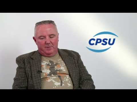 Martin Gallagher, CPSU Executive Member