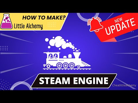 How To make Steam engine In Little Alchemy | Full Walkthrough |Hints | Cheats