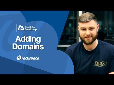 Rackspace Email - Adding a Domain