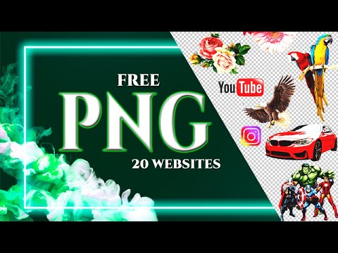 How To Download Free PNG | Top 20 Websites For PNG Images / 2023 #1k