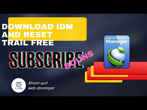 how to download idm trial reset #idm #fix