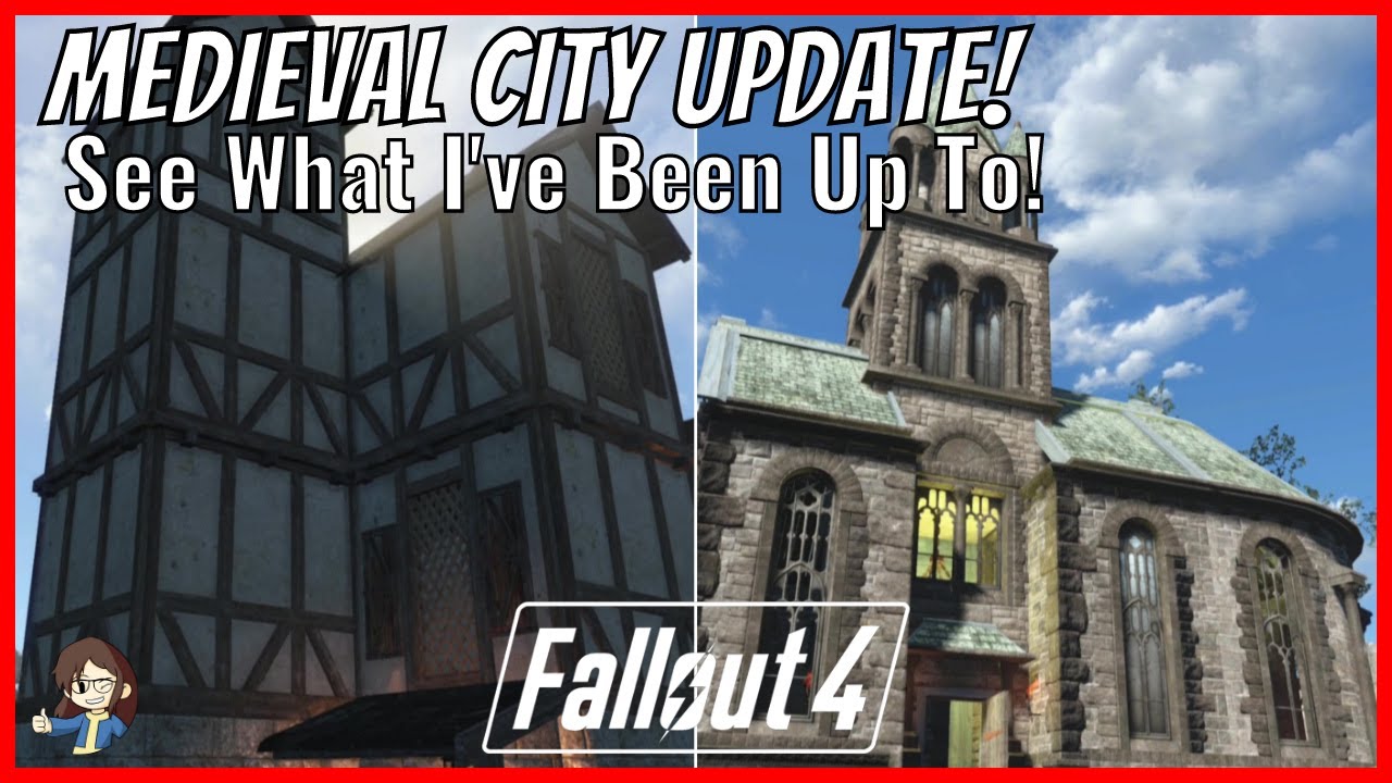 FALLOUT 4 Sanctuary Settlement | Medieval City Build Series | Part 13 | City Update!