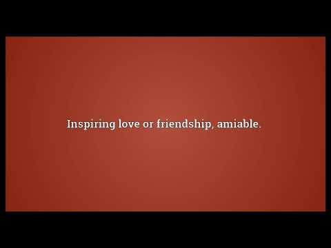 Lovely Meaning