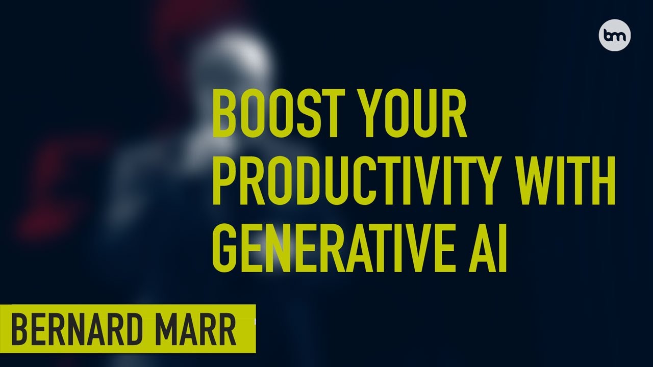 How To Boost Your Productivity With Generative AI