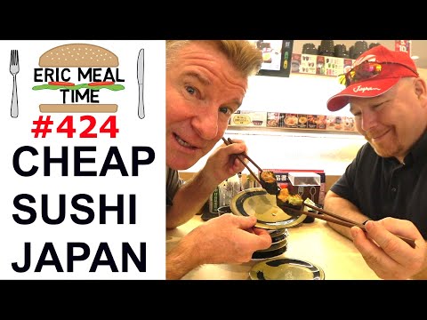 Cheap Sushi Japan (Hamazushi) - Eric Meal Time #424