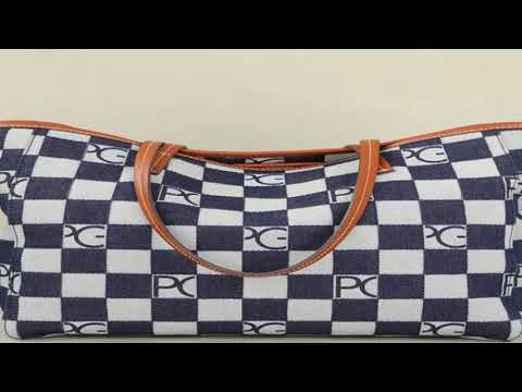 PG Luxury Brand Fashion Printed Women's Handbag Large Capacity Travel Commuting Multi functional Lar