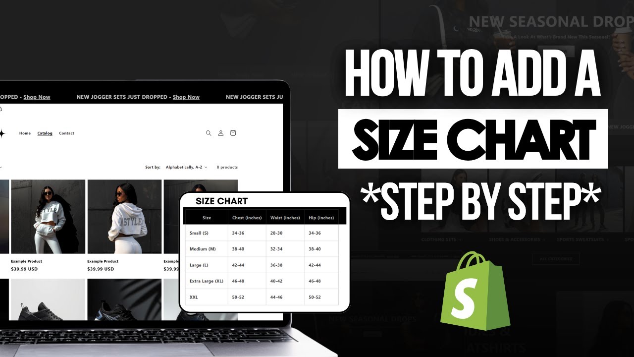 How To Add a Size Chart in Shopify *Updated* | Step By Step