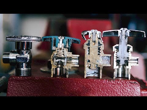 Shut off Valves - 3 Cut in Half - Whats the Difference???