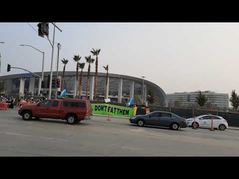 SOFI STADIUM INGLEWOOD CALIFORNIA THE FORUM PARKING LOT SUNDAY 13TH SEPTEMBER 2020 LA RAMS-COWBOYS