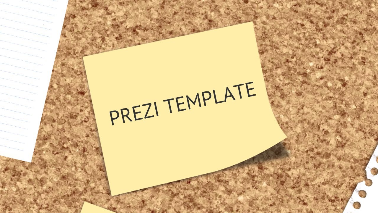 Noteboard Prezi Template
