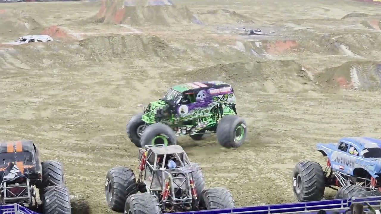 Monster Jam Freestyle Ford Field 2026 Full Freestyle Event