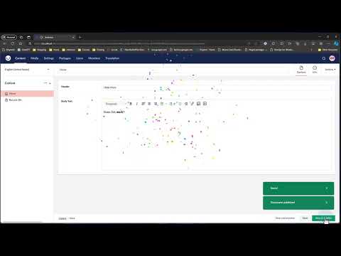 How to Overwrite the Save & Publish button and more in Umbraco V14 – Hack Make Do