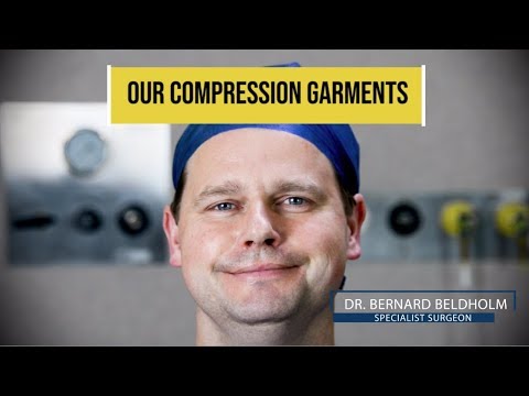 Compression garments for abdominoplasty surgery